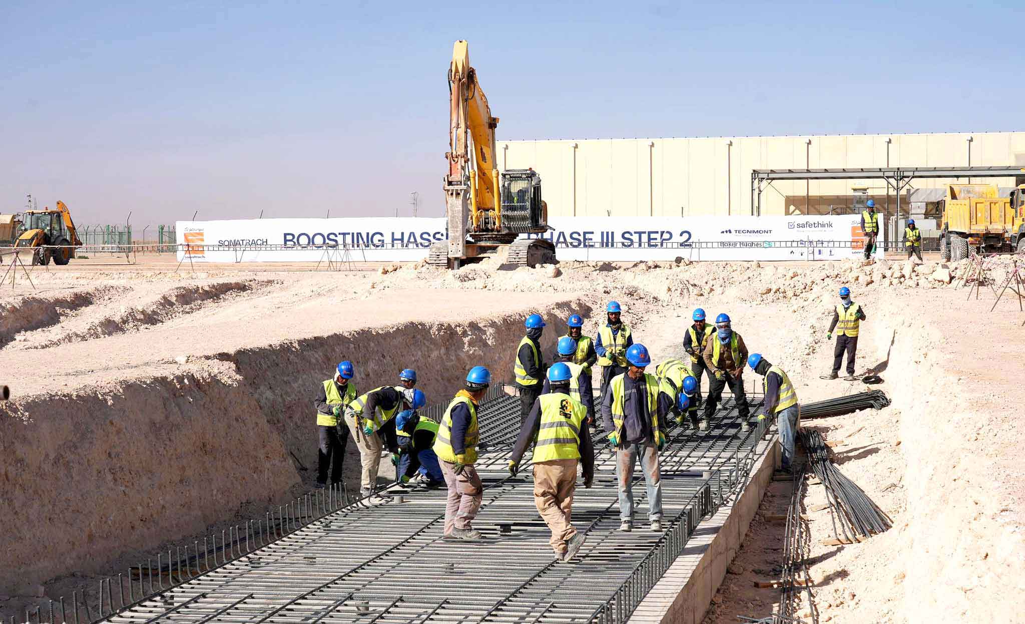 Projet Boosting du Gisement de Hassi R’mel : Sonatrach lance une ...